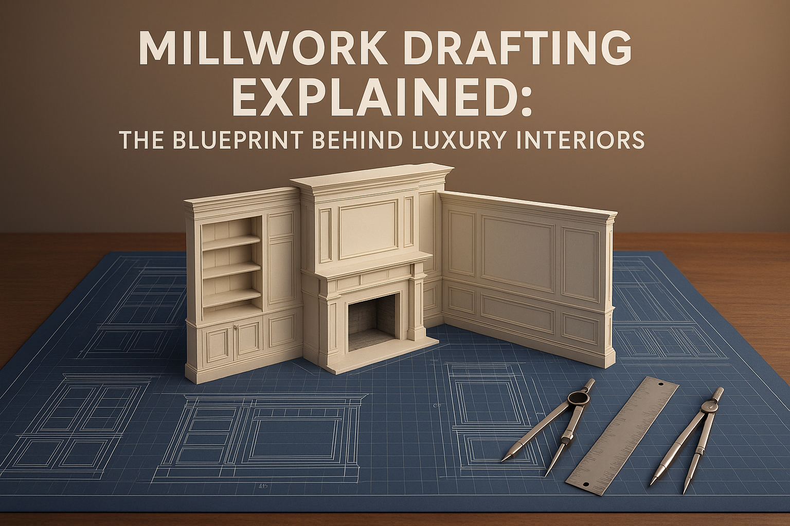 Millwork Drafting Explained: The Blueprint Behind Luxury Interiors ...